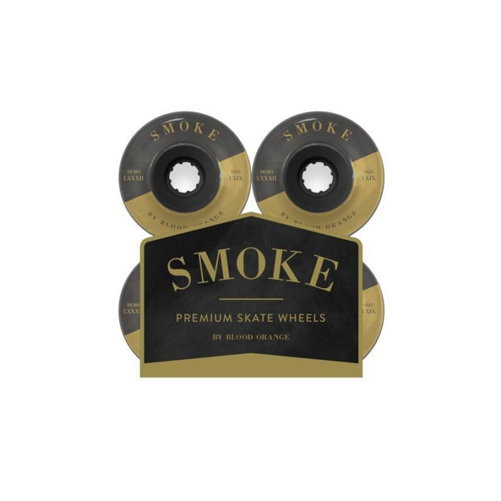 BLOOD ORANGE Smoke 69mm Wheels – Studio Longboard