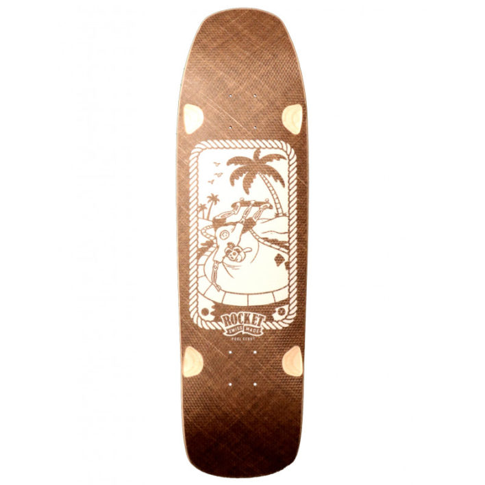 ROCKET Pool Scout 32″ Skateboard Deck – Studio Longboard
