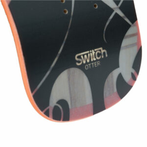 SWITCH Otter V2 Flow Black 46″ Longboard Deck – Studio Longboard