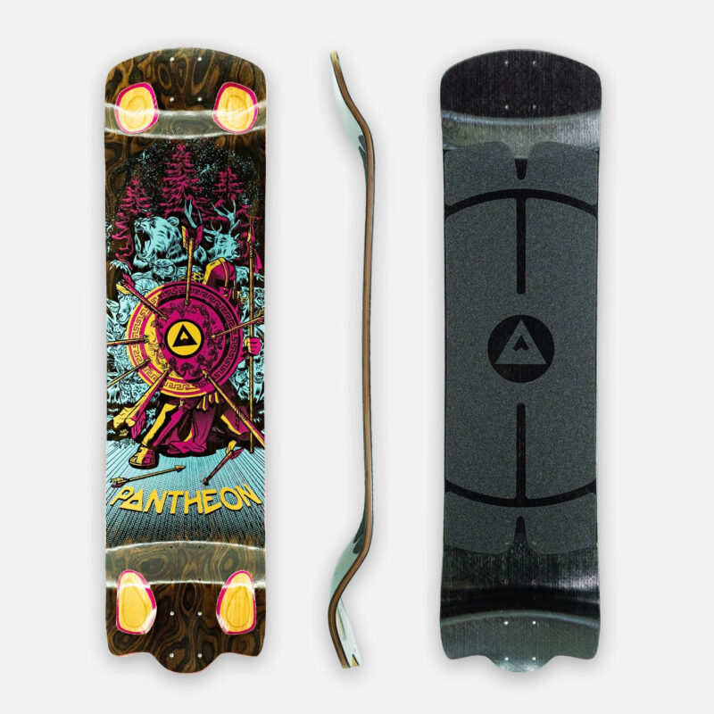 Pantheon Supersonic Aegis 37″ Longboard Deck – Studio Longboard